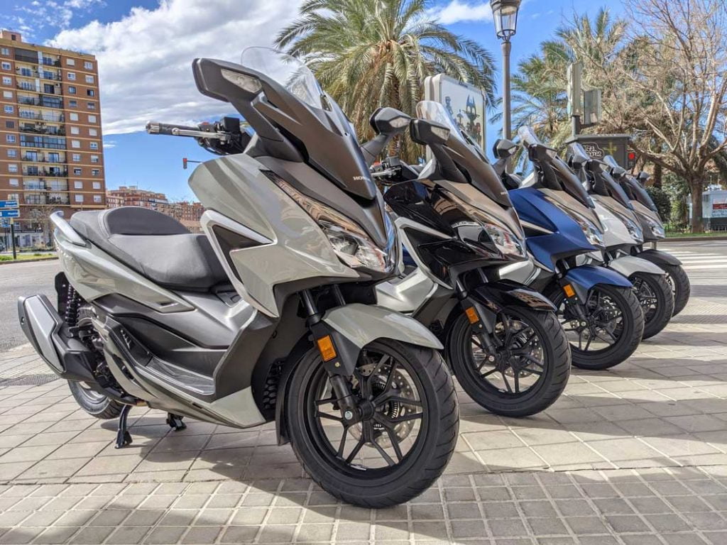Forza 350 Honda Motos Valencia Descubre Scooter Forza350