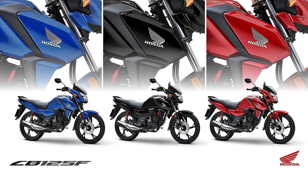 Colores Honda CB125F 2024